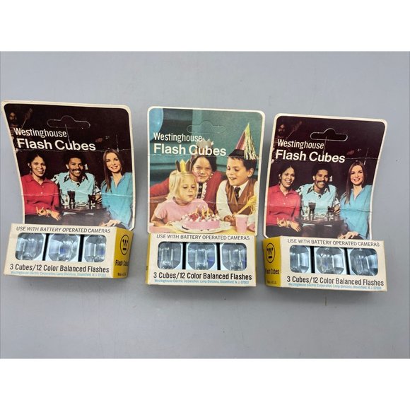 Westinghouse | Cameras, Photo & Video | 3 Packs Vintage Westinghouse ...